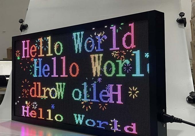 Waterproof P5RGB LED Scrolling Signs , Wifi Programmable Led Digital Screen Waterproof P5RGB LED Scrolling Signs , Wifi Programmable Led Digital Screen