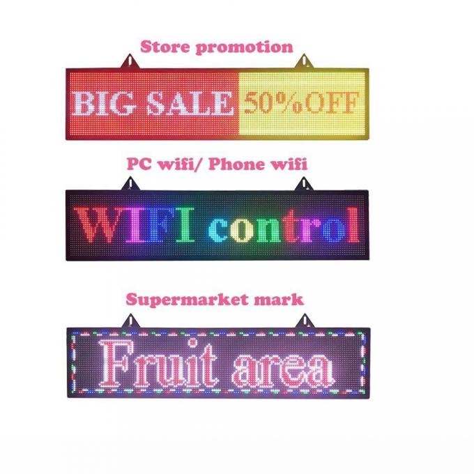 P5 RGB LED Scrolling Display Outdoor Full Color 6000mcd Brightness