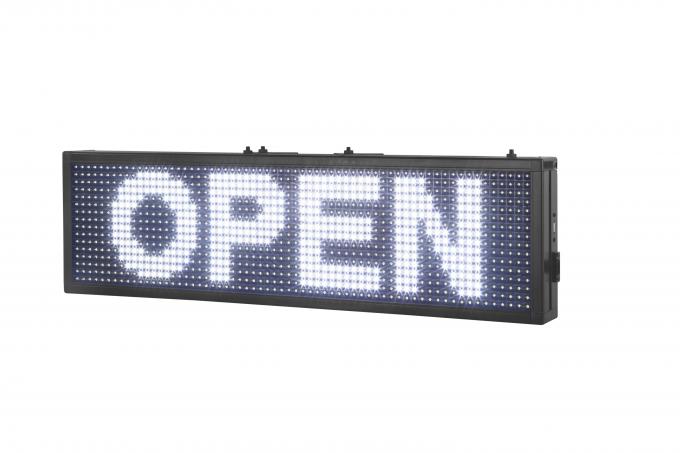P10 Outdoor Programmable Scrolling LED Signs For Shop Advertising