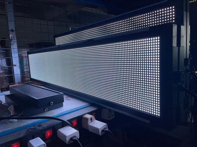 5000nits P3 RGB Outdoor LED Window Display Signs With 768x768mm ...