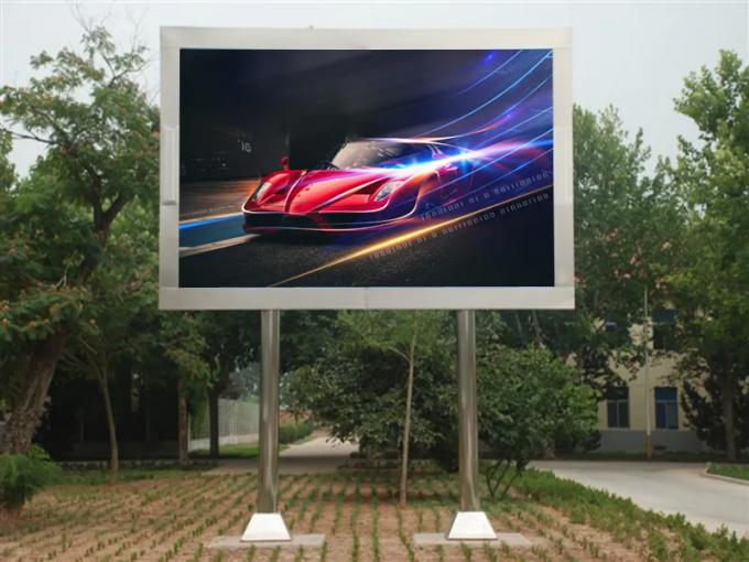 Outdoor Fixed Programmable Marquee LED Sign IP65 For Advertising