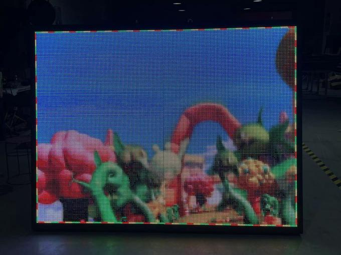 P10 RGB LED Digital Monument Signs With 3840 Refresh