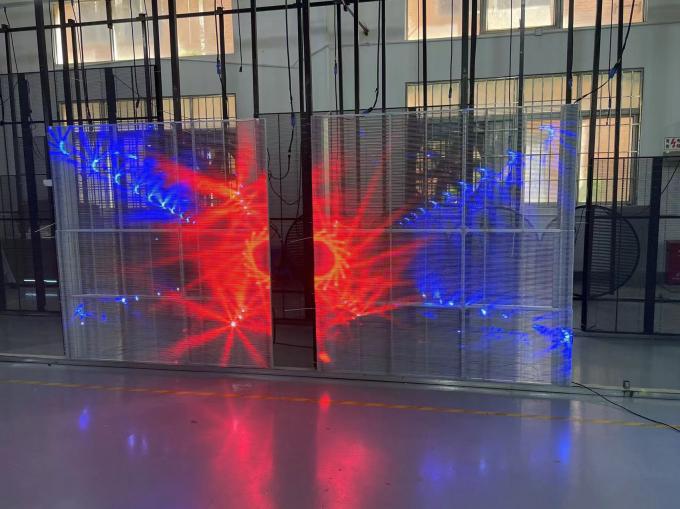 Transparent 240V See Through LED Panel 12m For Marketing Campaigns