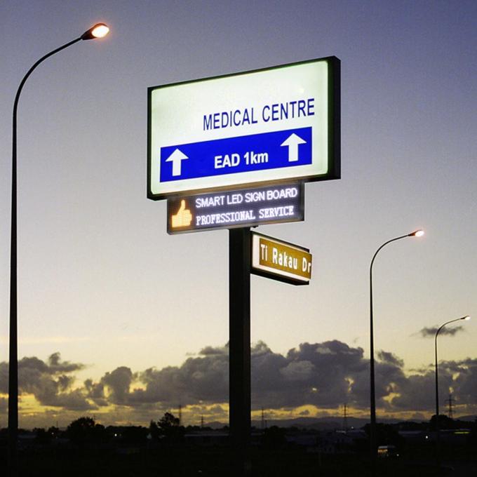 Shop Digital Advertising Board Programmable Scrolling Sign P10 LED Outdoor