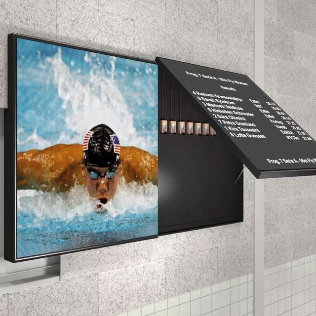 Outdoor Advertising P3RGB Front Service LED Screen With Aluminum Cabinet