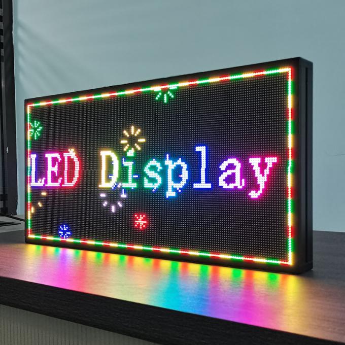 Store Advertising P4RGB LED Digital Signs , WIFI Programmable Outdoor ...