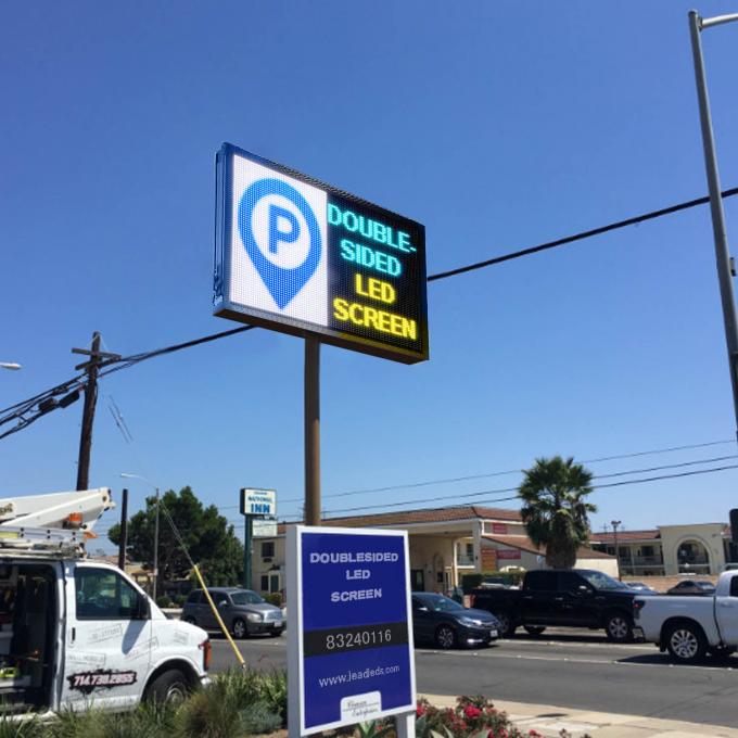 P5 RGB Programmable LED Window Display Signs Video Advertising Board