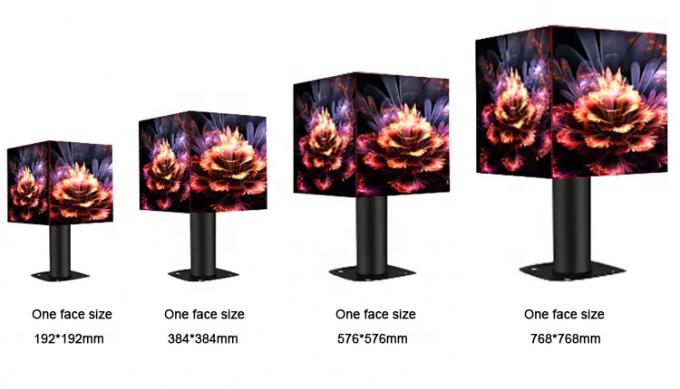 High Brightness Aluminum Digital Window Signage Wall Mounted / Hanging P3