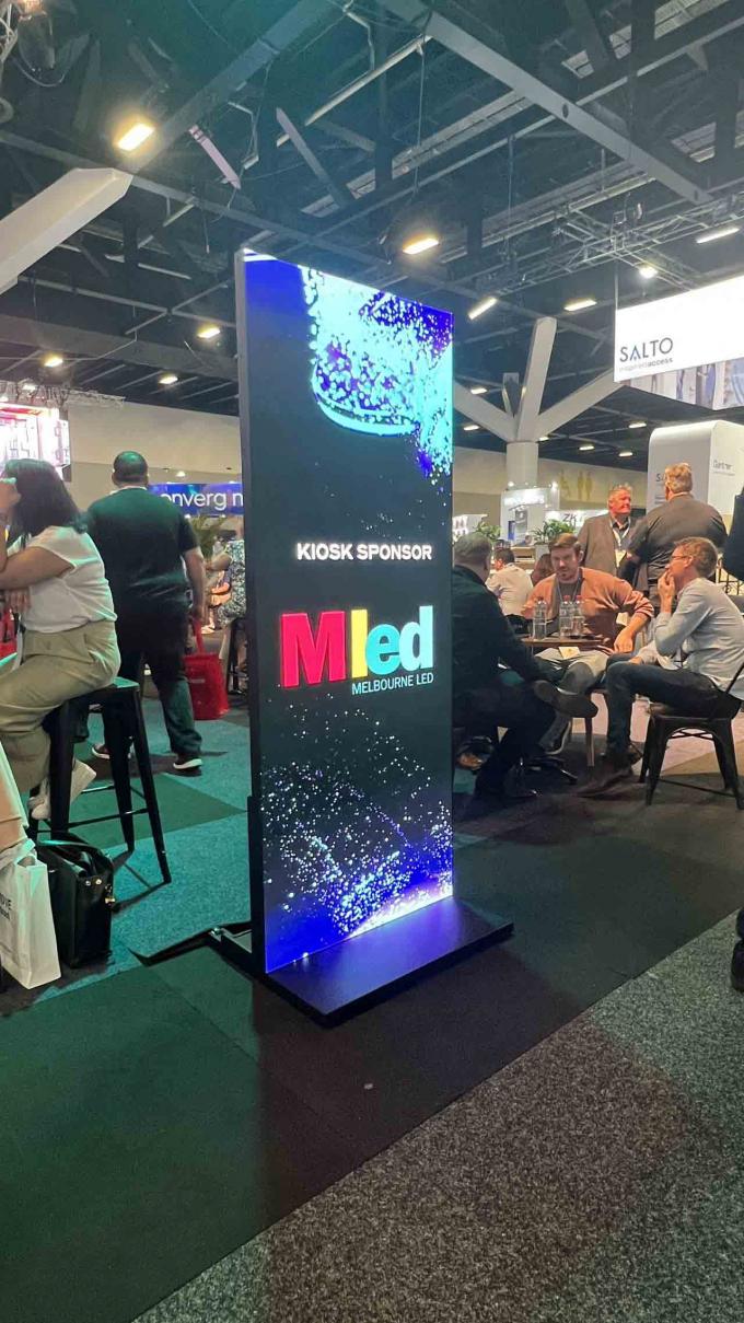 Display Labs product--Poster LED series shown in Integrate Expo 2023 ...