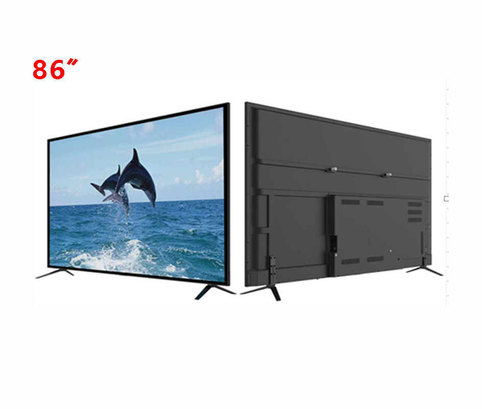 Tempered Glass Liquid Crystal Display TV 85 Inch LDC Tv 3840x2160 RGB