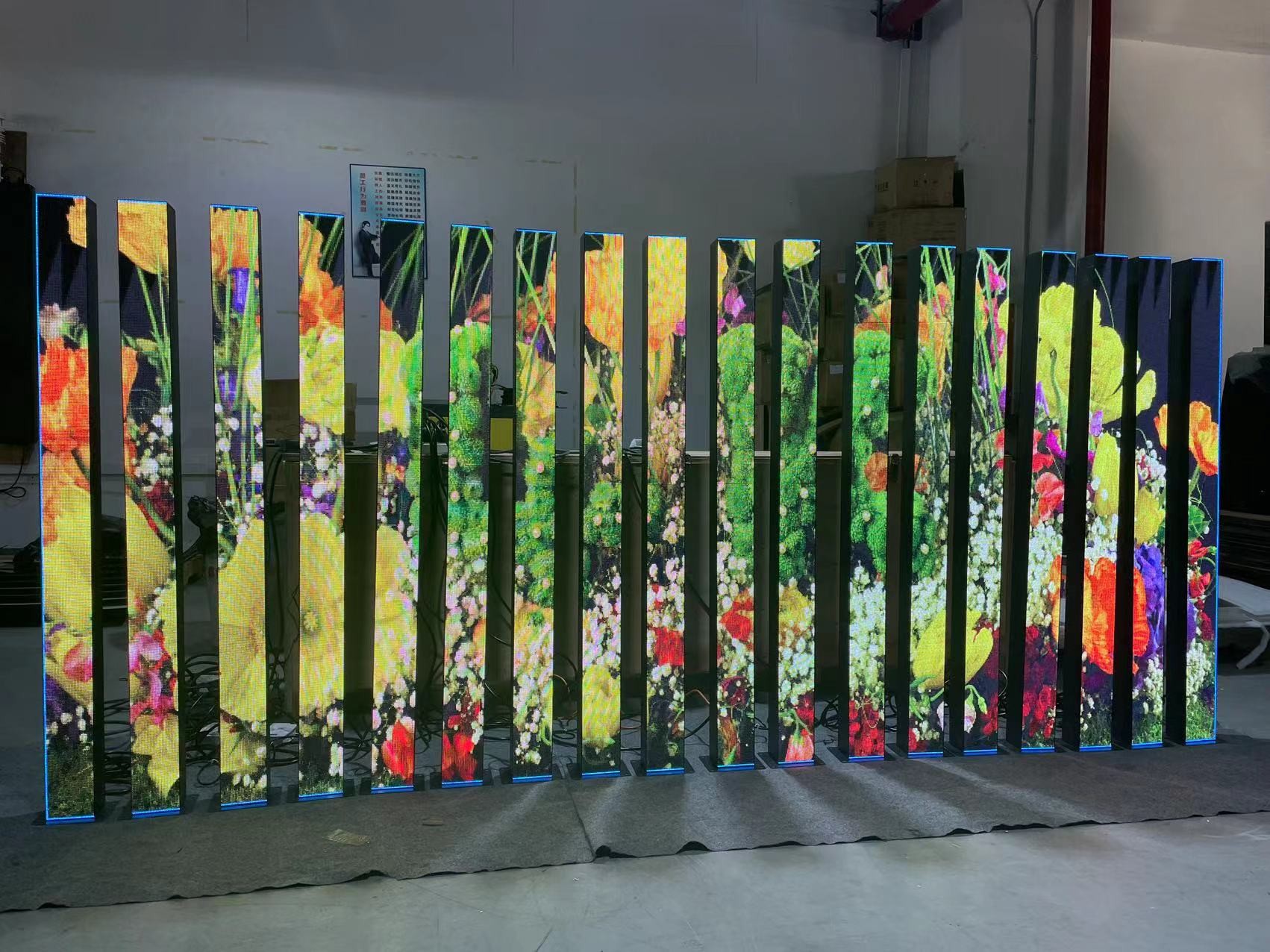 SMD2121 P3RGB Vertical LED Signs , 1920 Refresh LED Video Display