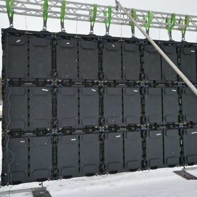 P3.91 Outdoor LED Screen Rental Taiwan Epistar Chip 5500cd Brightness